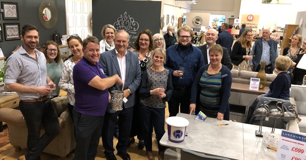 Lukehurst raises £1000 for local hospice | Furniture News
