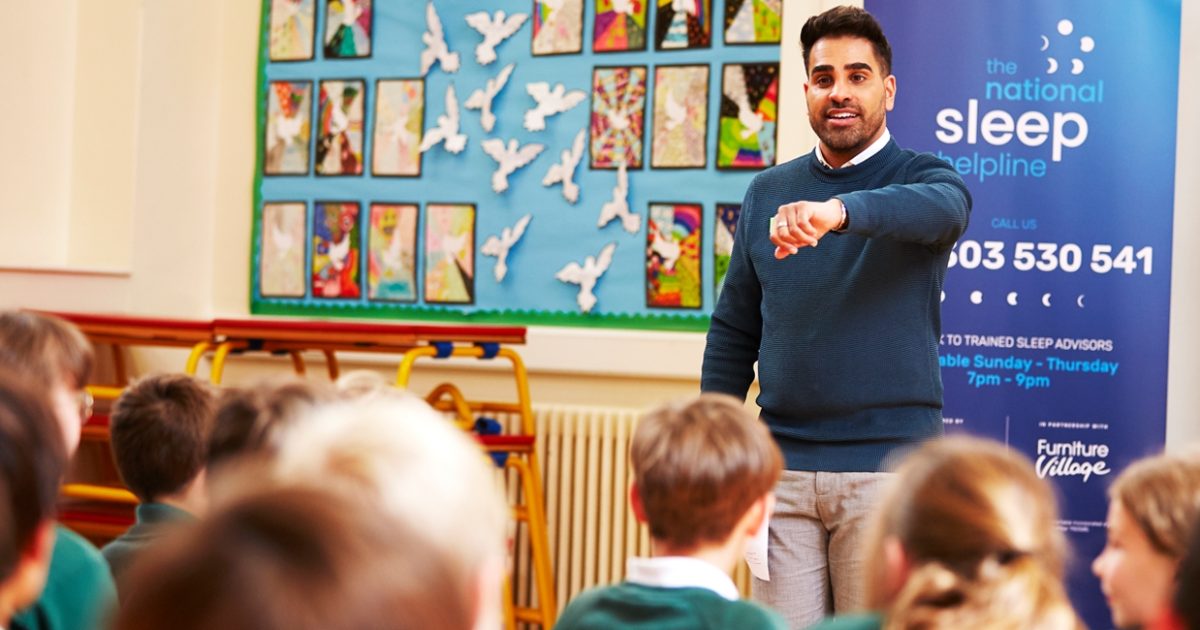 TV doctor delivers sleep lessons in schools | Furniture News