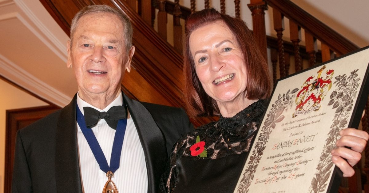 Sandra Fawcett receives first Graham Kirkham Award | Furniture News