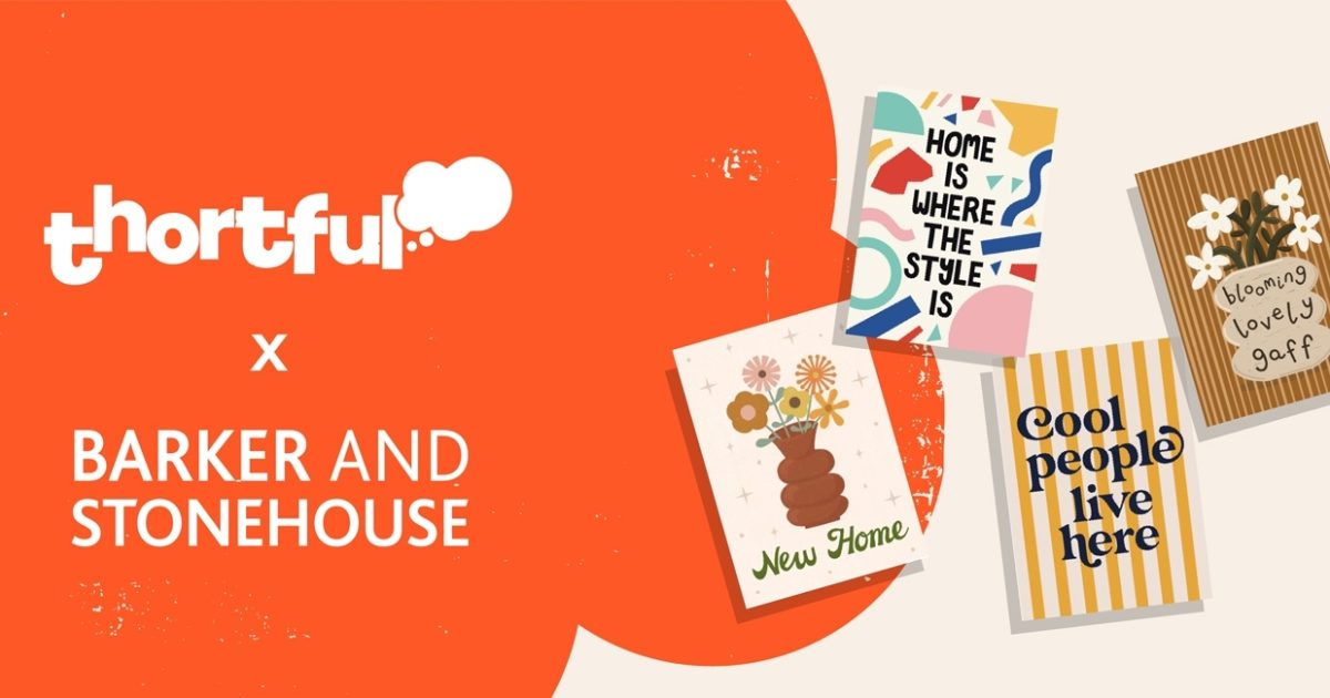 Barker and Stonehouse's thortful card partnership | Furniture News