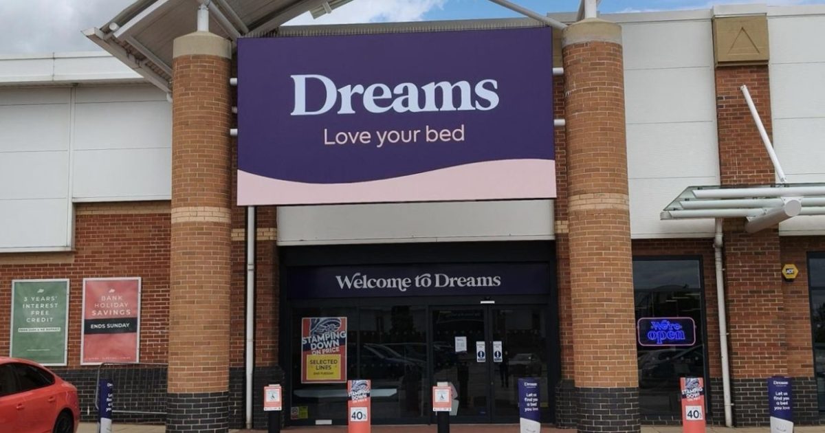 Olympic gold medallist opens new Dreams store | Furniture News